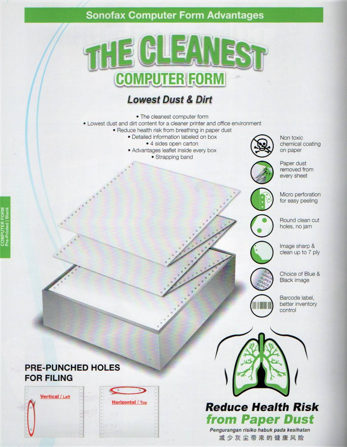 Ofiskita | Sonoform Computer Form OTC 15" X 11" 4PLY 270'S All White ...