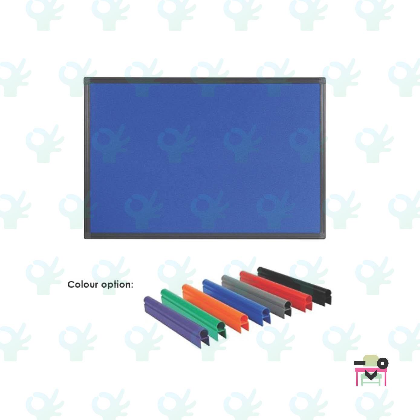 PLASTIC FRAME FOAM BOARD BLUE COLOUR SIZE 30 X 45 CM (1' X 1 1/2') PF115