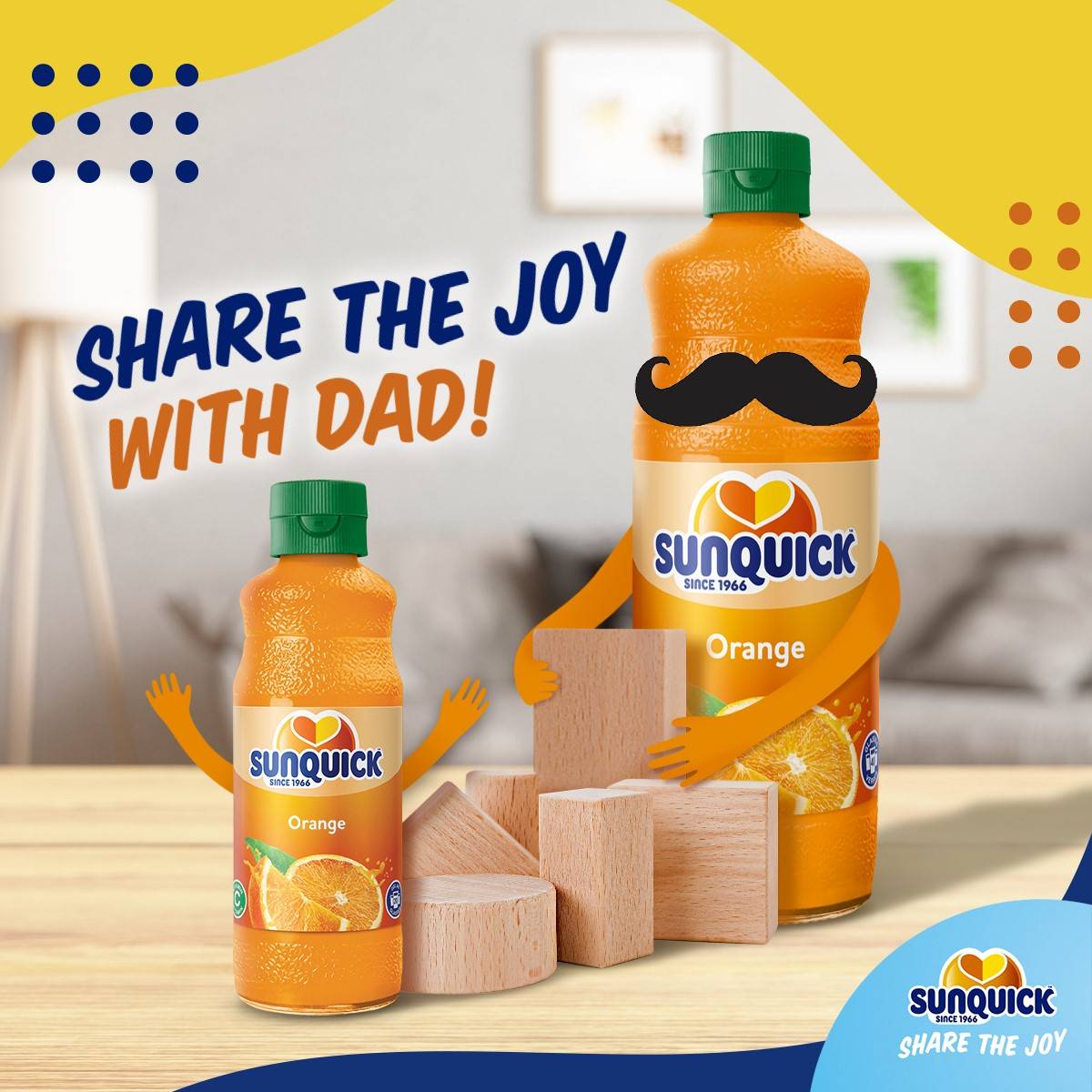 Ofiskita | Sunquick Orange Fruit Drink Base 840ML