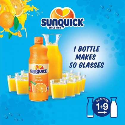 Ofiskita | Sunquick Orange Fruit Drink Base 840ML