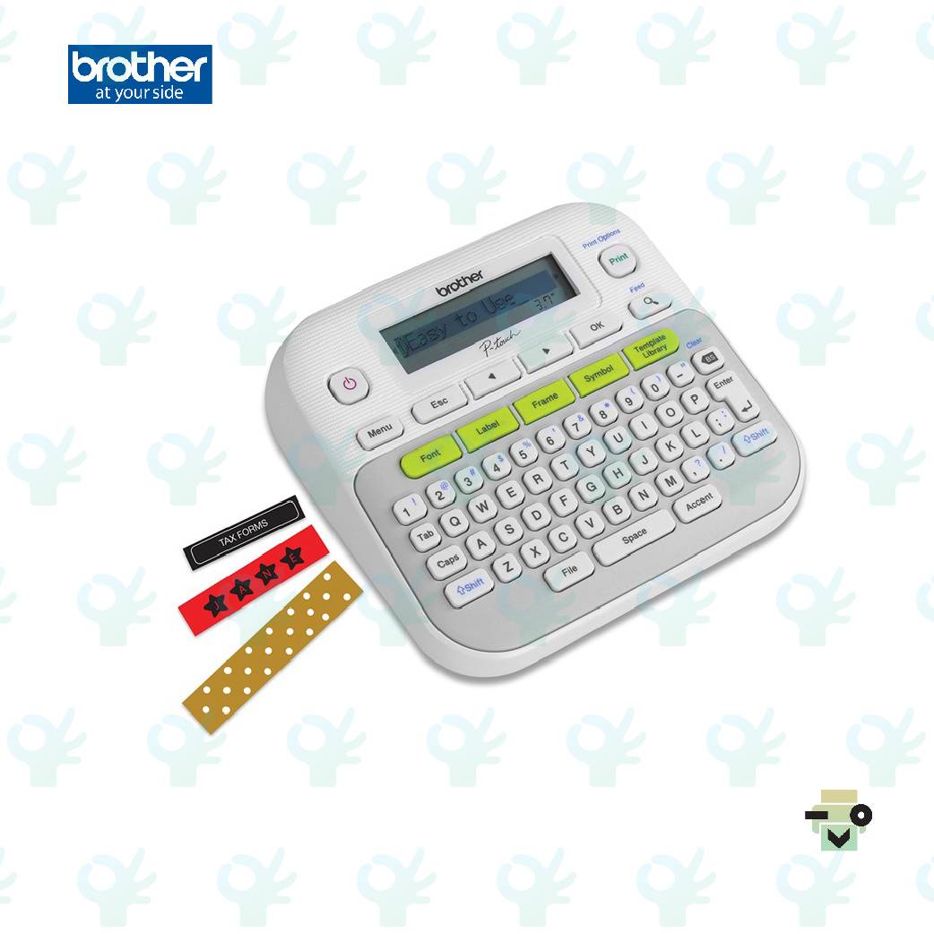 BROTHER P-TOUCH PTD210 PORTABLE LABELING MACHINE