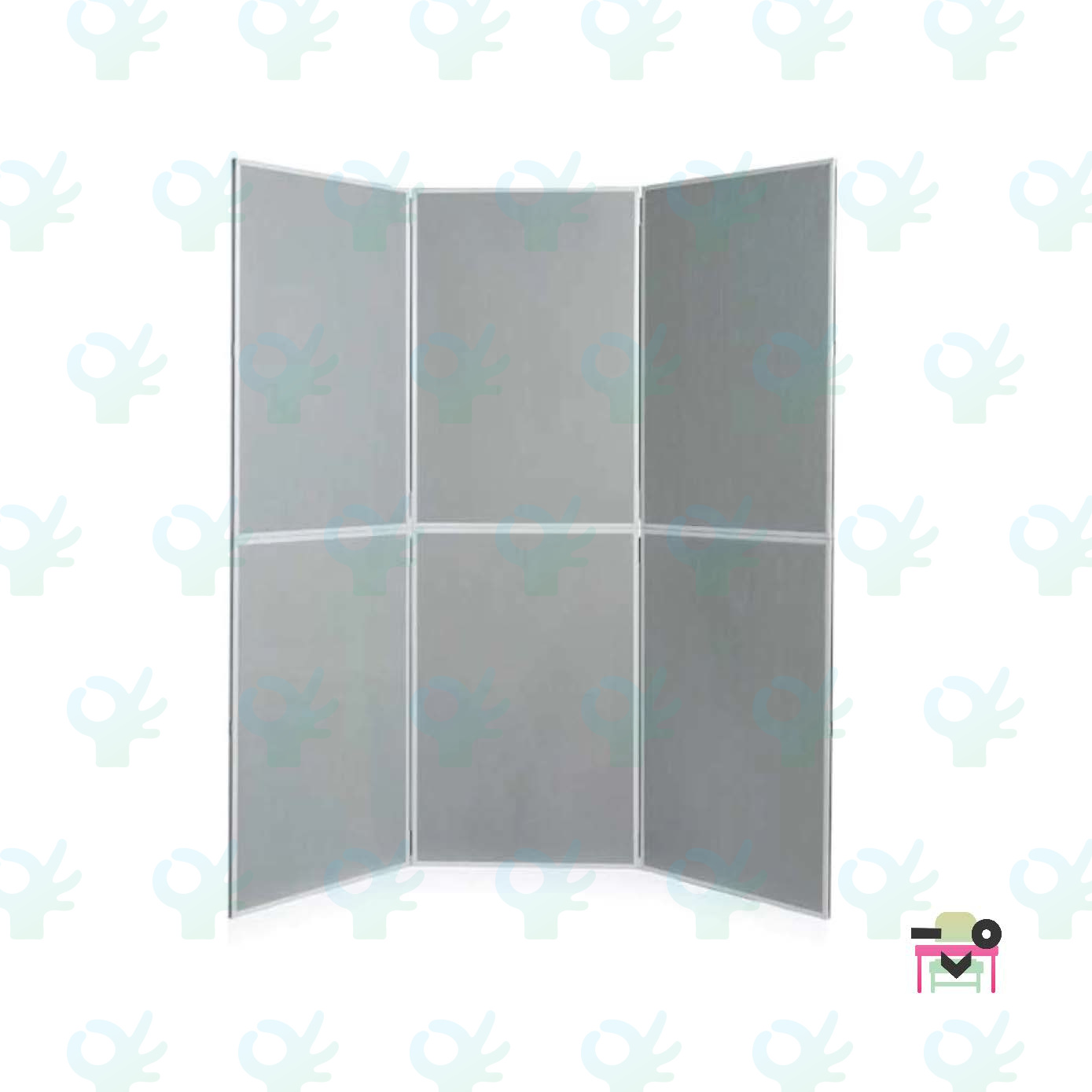 Ofiskita | SMART Folding Display Panel Velvet Surface (V01-V10) 240cm x ...
