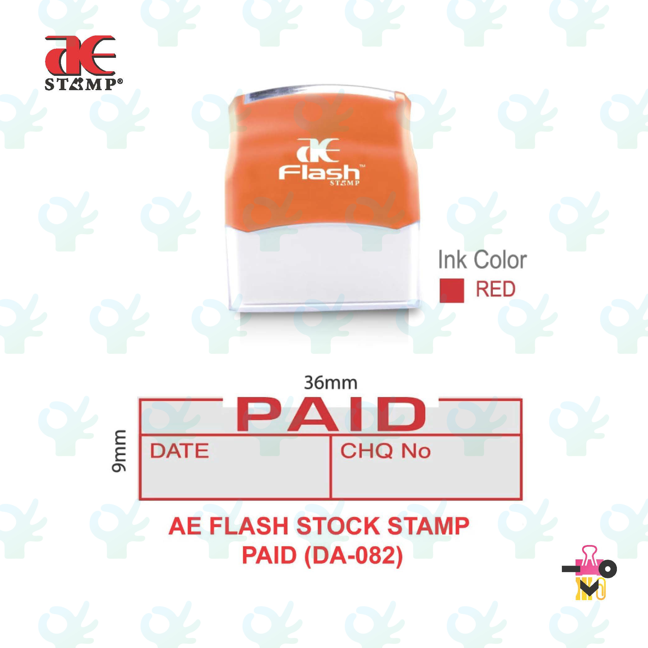 Ofiskita | AE Stamp Paid With Date Stamp (DA-082)