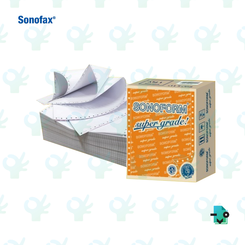 Ofiskita | Sonoform Super Grade 9.5 x 11 2PLY NCR 500 Fans (1001152)